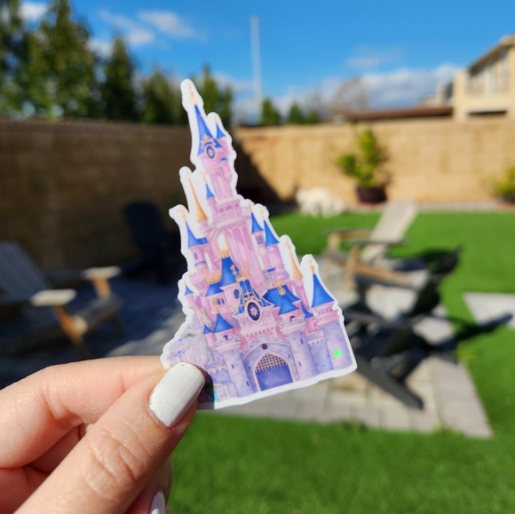 Design | Disneyland Paris Castle Sticker Disney Castle Holographic ...